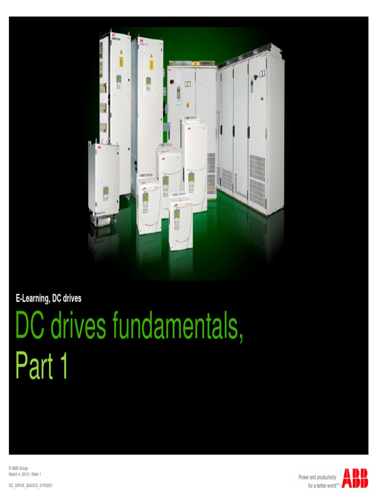 DC Drives | PDF | Direct Current | Fuse (Electrical)