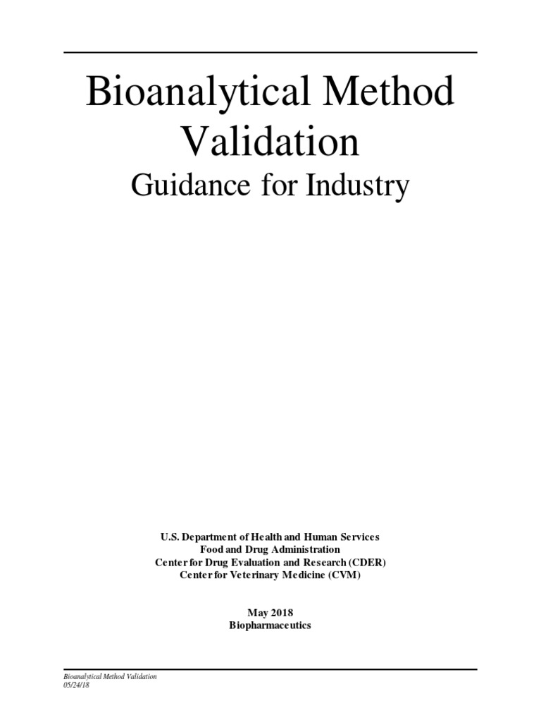 Bioanalytical Method Validation Guide | PDF | Metabolomics | Liquid ...