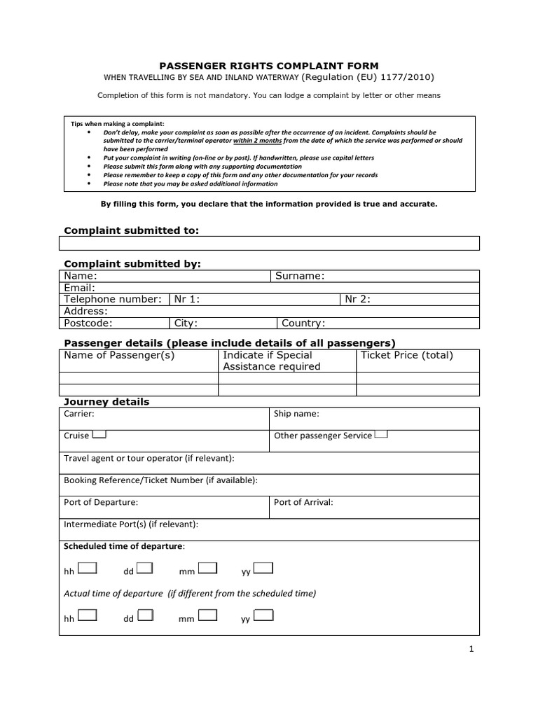 Formular Reclamatii | PDF | Complaint | Business