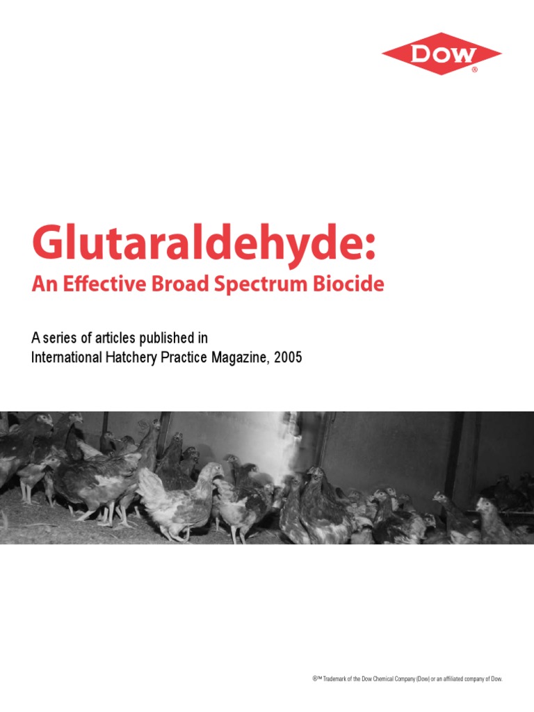 Glutaraldehyde - An Effective Broad Spectrum Biocide | Formaldehyde ...