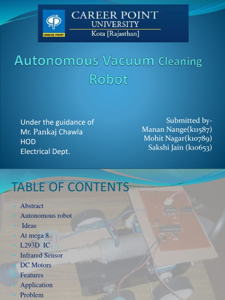 Under The Guidance of Mr. Pankaj Chawla HOD Electrical Dept | PDF ...