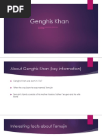 Primary Sources: Genghis Khan:leader of The Mongols Annotated ...