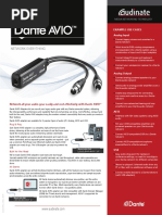 Biamp TesiraFORTÉ X 400 DSP Overview | PDF | Usb | Digital Signal ...