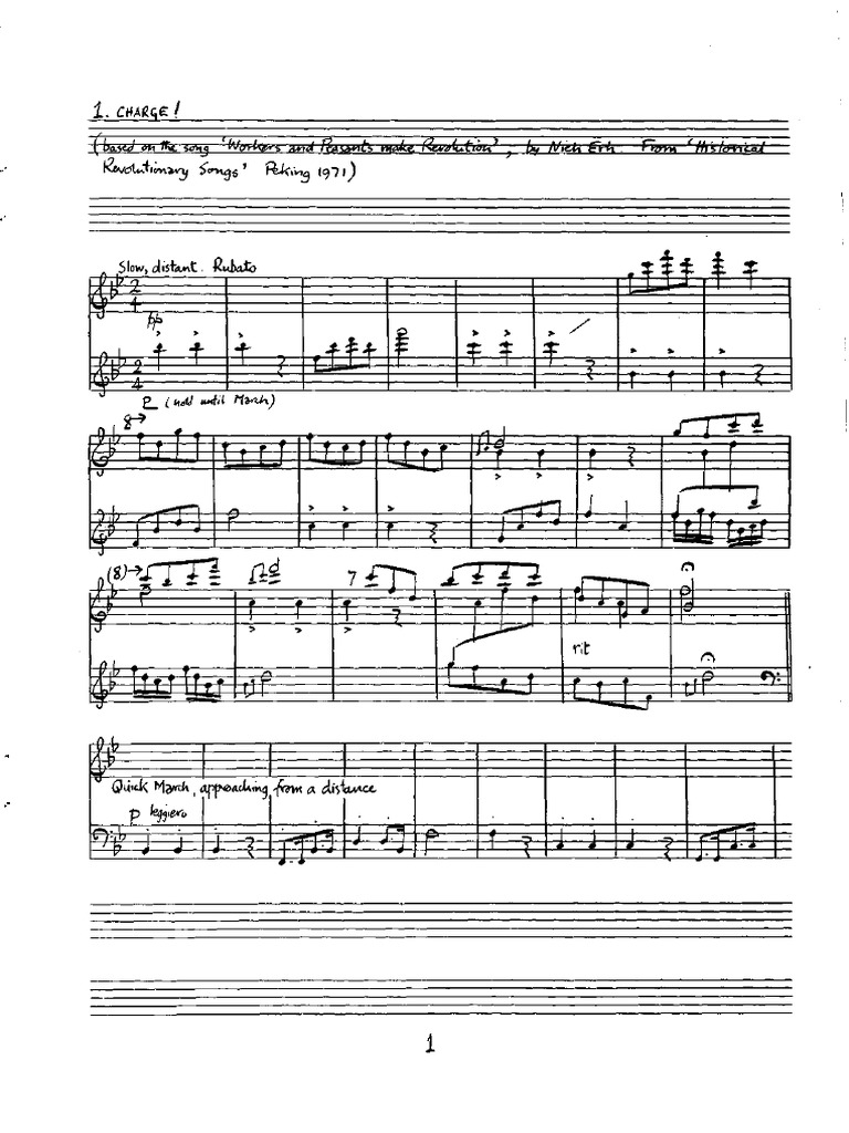 Cardew, Cornelius - Piano Album 1973 | PDF