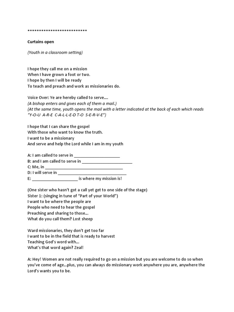 Roadshow Script | PDF