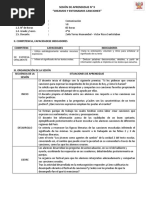 Sesión 22 - 08 Escribimos Un Cuento | PDF | Evaluación | Aprendizaje