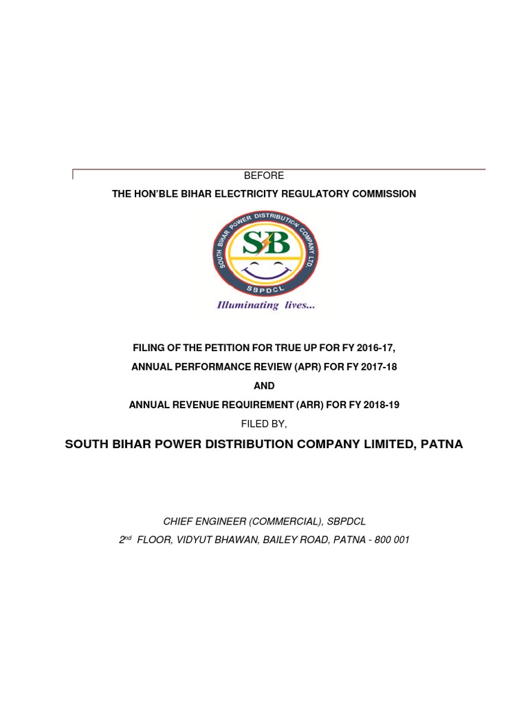 SBPDCL T P 18 19 | PDF | Loans | Expense