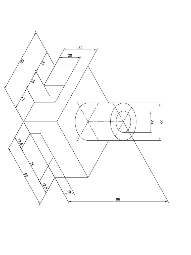 Ejemplo Isometrico Autocad | PDF