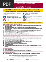 Daily Safety Task Instruction - Supervisor | PDF | Risk Assessment | Risk