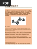 Suspensión Rigida | PDF | Eje | Vehículos
