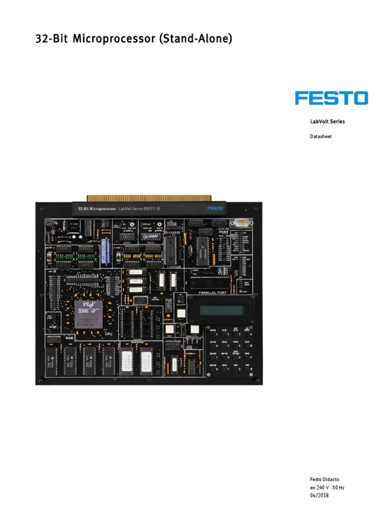 Datasheet 40-91017-3 en 240V 50Hz | PDF | Microprocessor | Central Processing Unit
