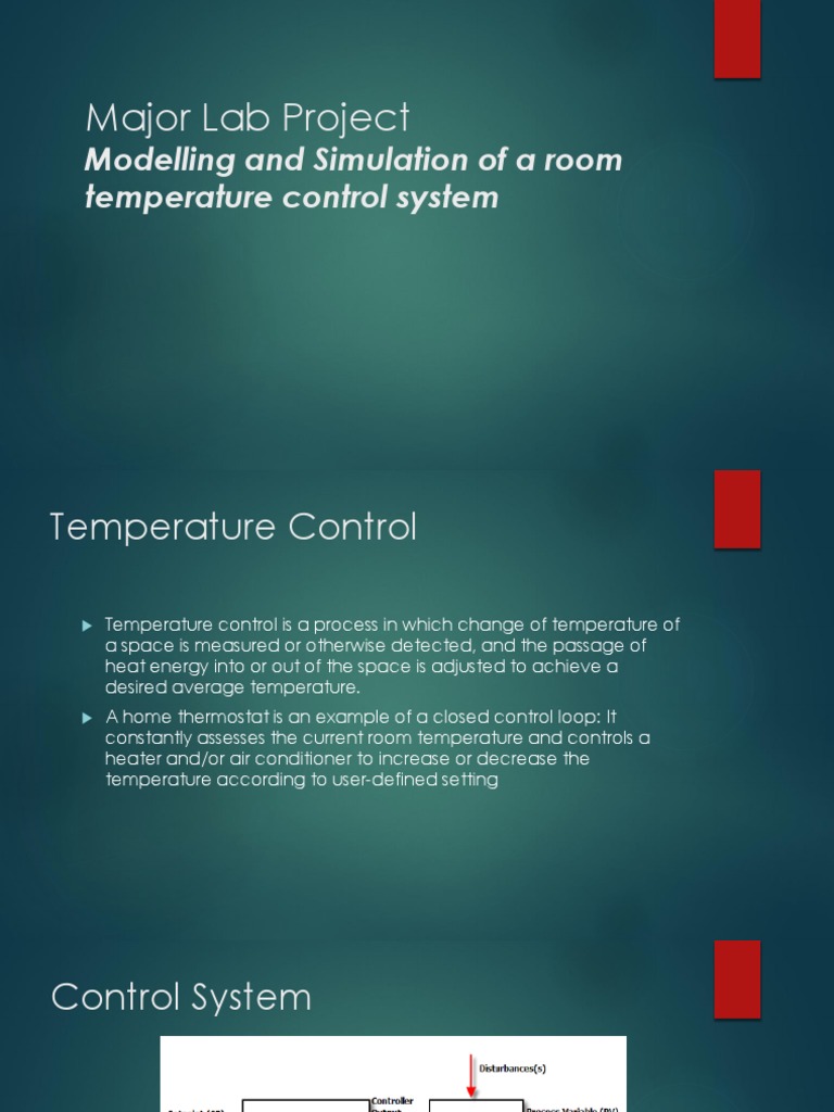 Modelling Room Temperature Control System | PDF | Control System | Control Theory