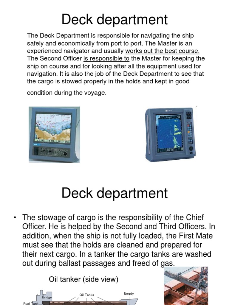 Deck Department | PDF
