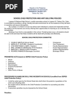 School-Based Child Protection and Anti-Bullying Policies-Signed PDF ...