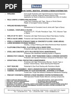 Denso Flange & Valve Wrapping Guide | PDF | Specification (Technical ...