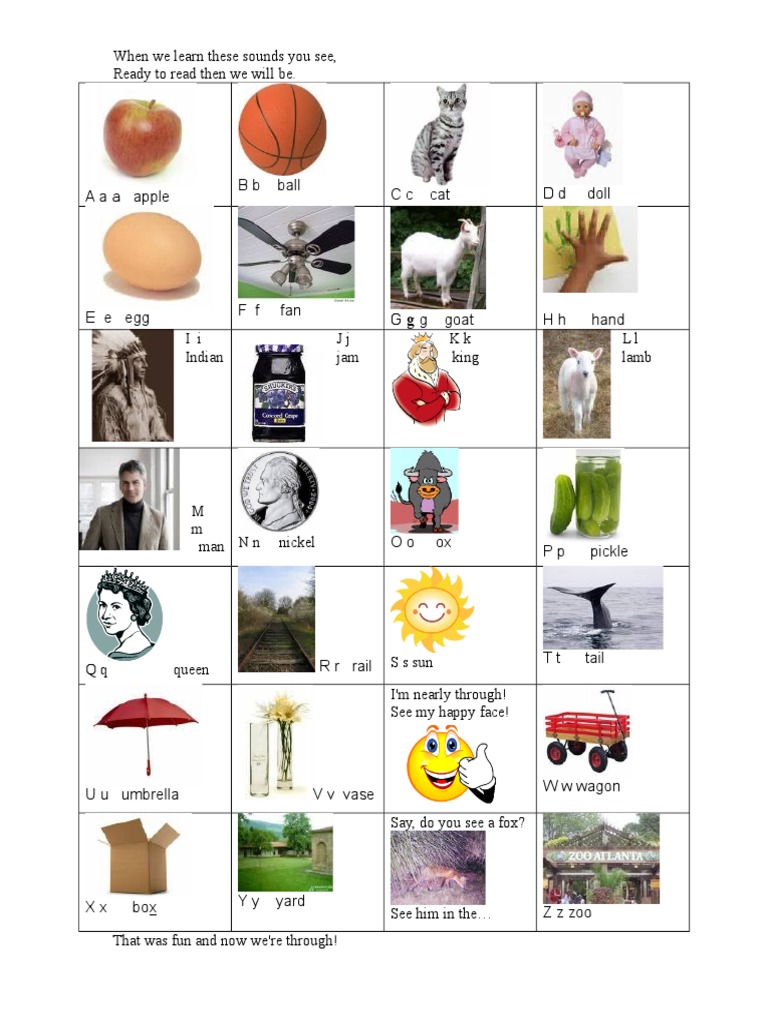 Alphabet Review Poster | PDF