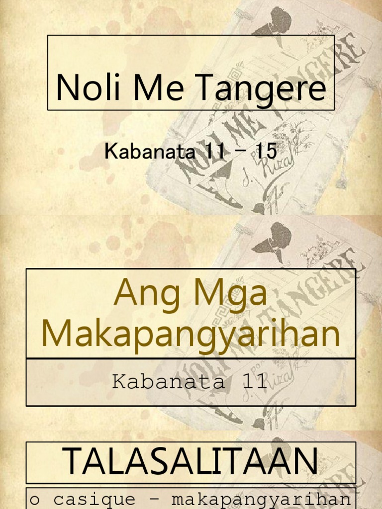 Kabanata 11 15 | PDF