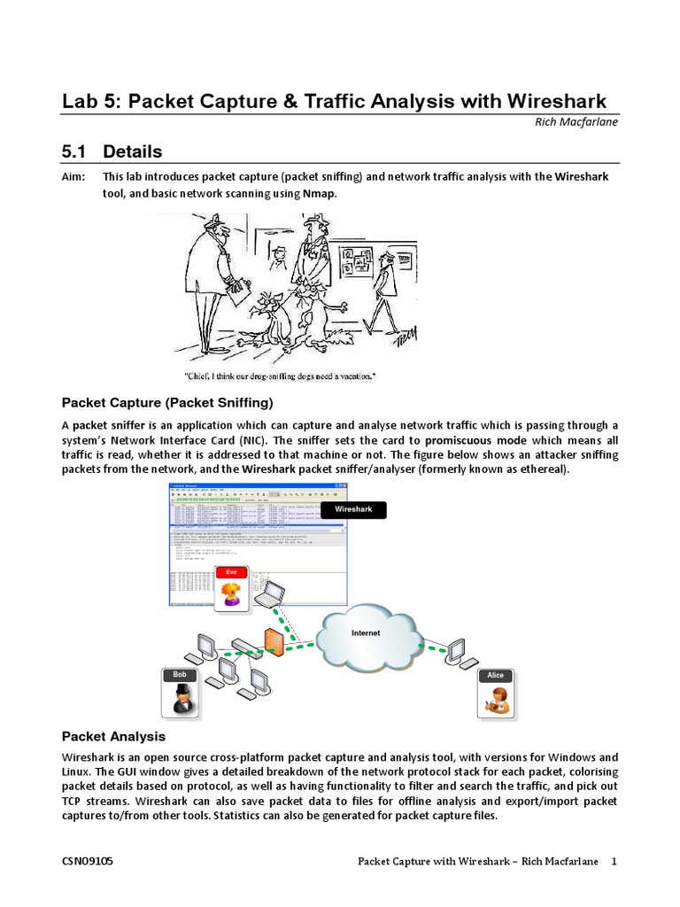 Network Monitoring Using Wireshark | PDF | Transmission Control Protocol | Port (Computer ...
