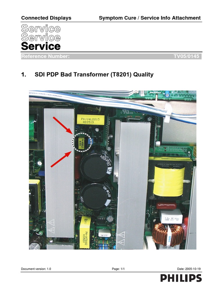 SDI PDP Transformer Service Info | PDF