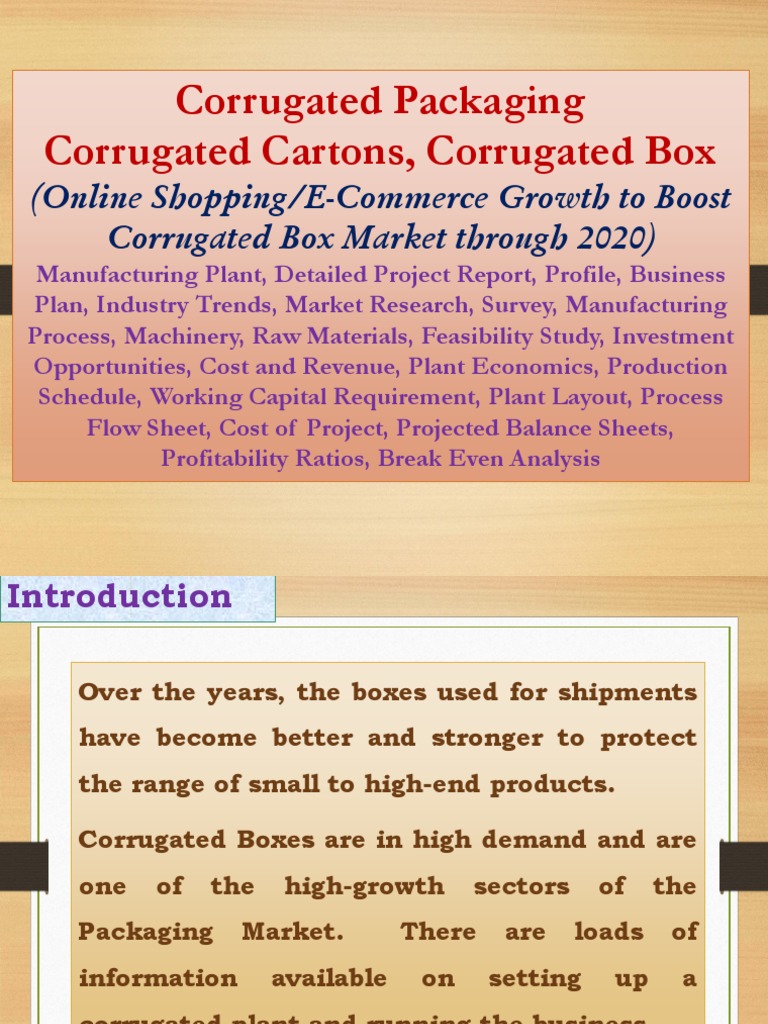 Carton Project PDF | PDF | E Commerce | Revenue