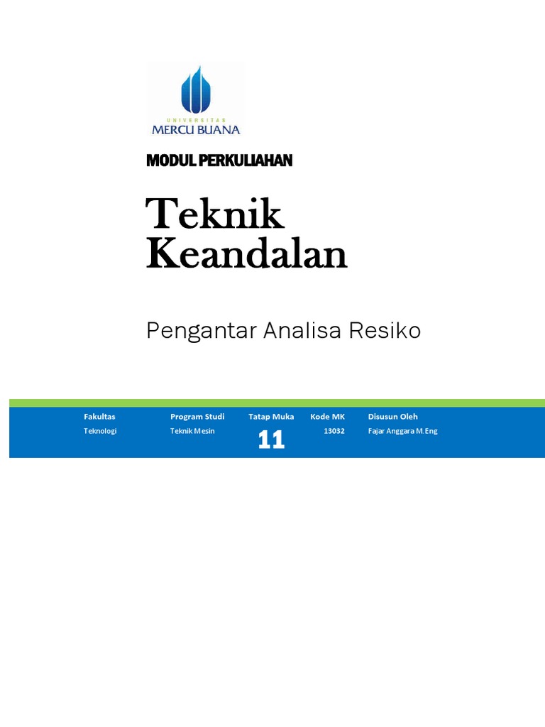 Modul 11 Fta Dan Fmea | PDF