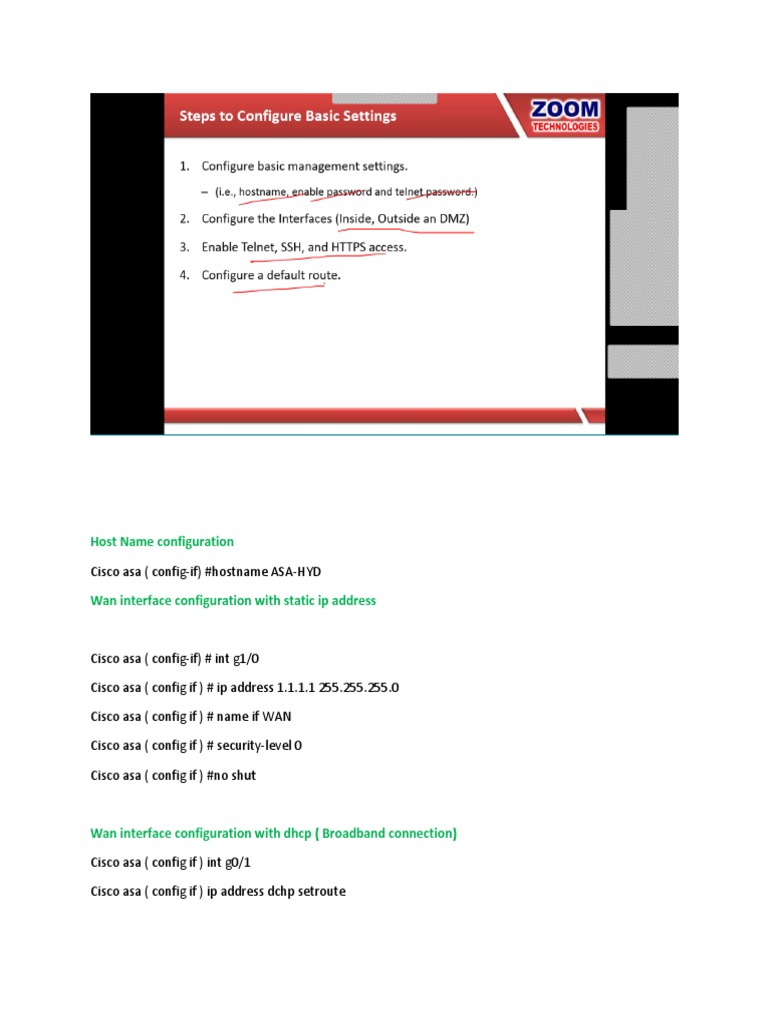 Asa Lab Manual | PDF | Ip Address | Local Area Network