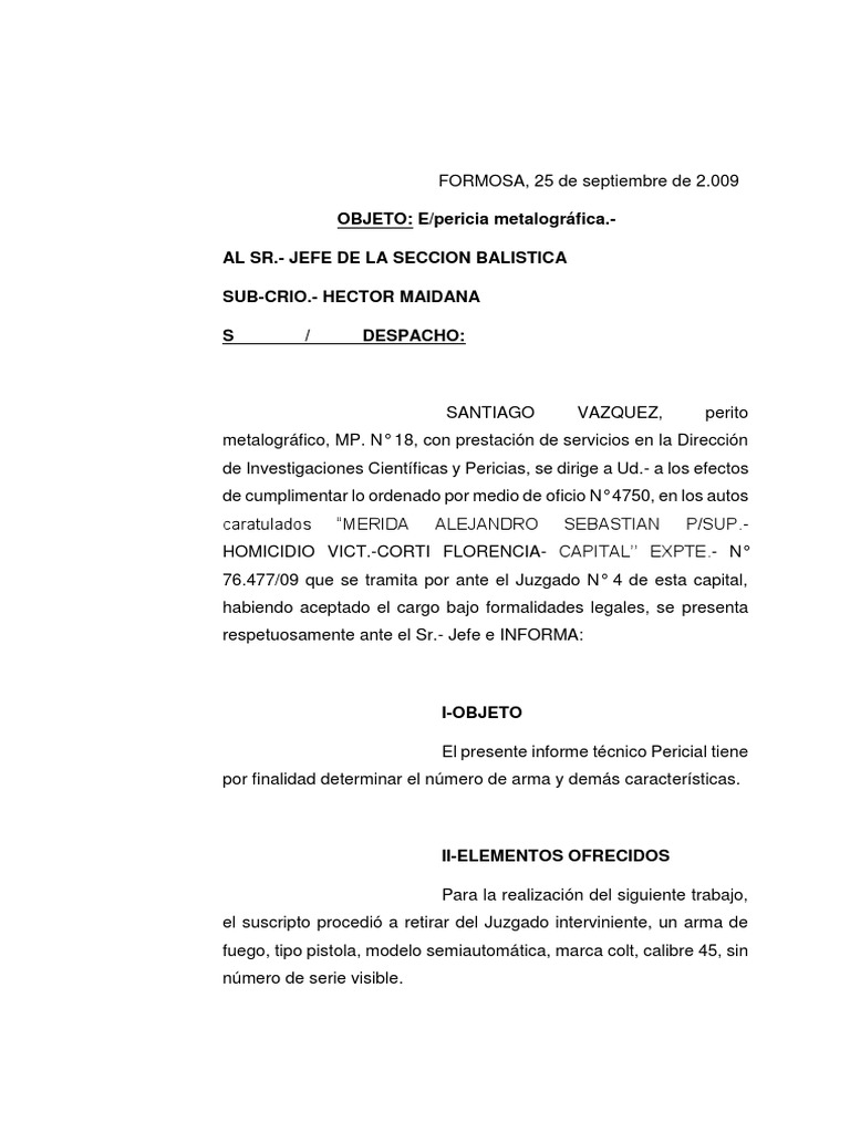 1° documento SERGIO | PDF | Derecho penal | Rieles