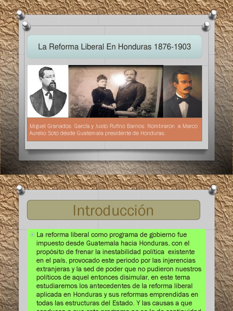 La Reforma Liberal en Honduras 1876-1903 | Honduras | Guatemala