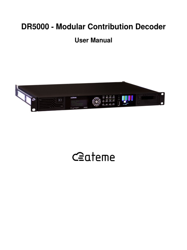 DR-500 User Manual PDF | PDF | Trademark | Graphical User Interfaces