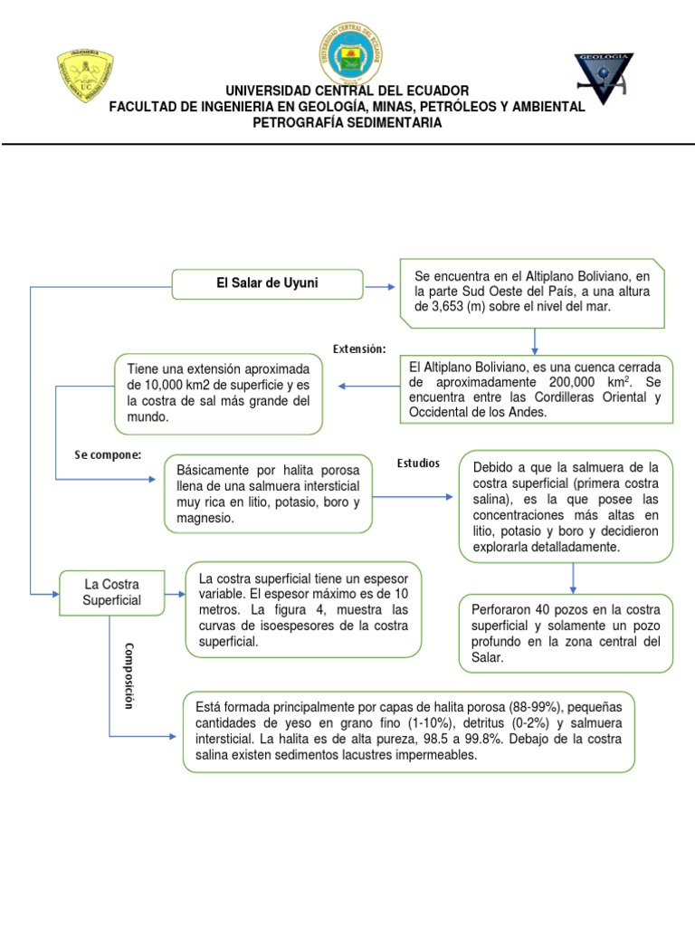 El Salar de Uyuni | PDF | Ciencias de la Tierra | Materiales