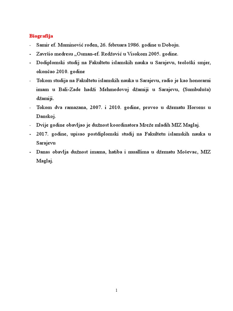 Samir CV | PDF
