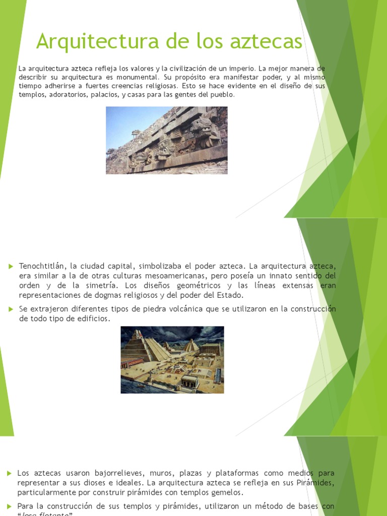 Arquitectura de Los Aztecas | PDF