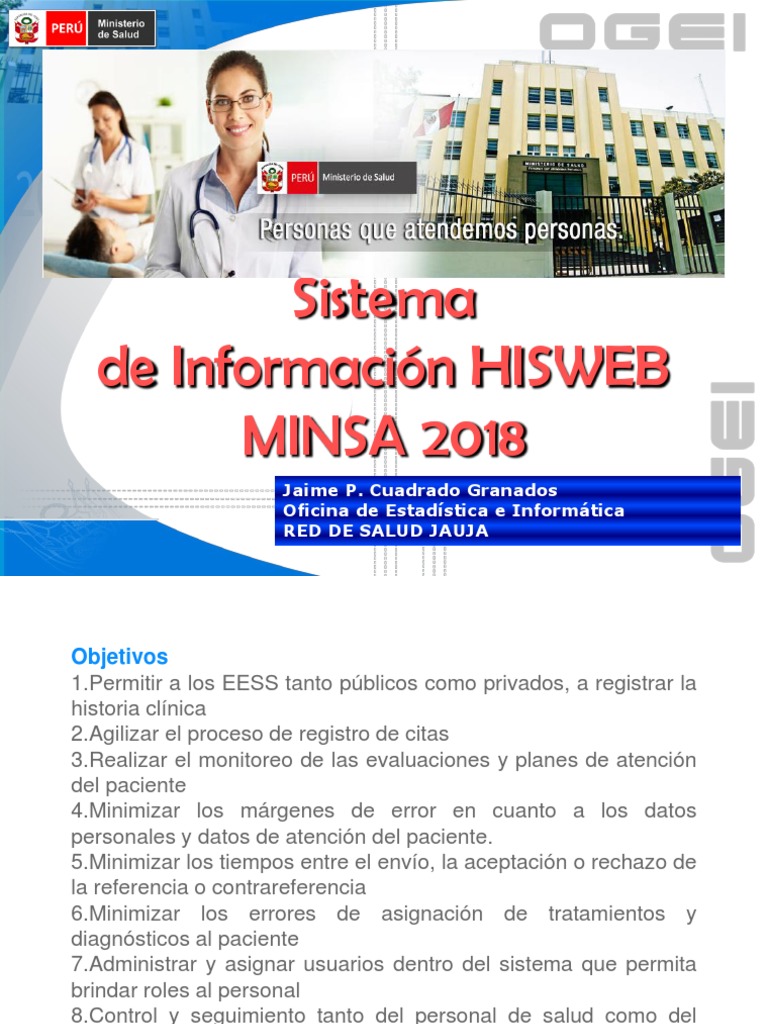 Exposición Formato HIS v.3.05 2012 Oficial - Simple | PDF | Cardiología ...