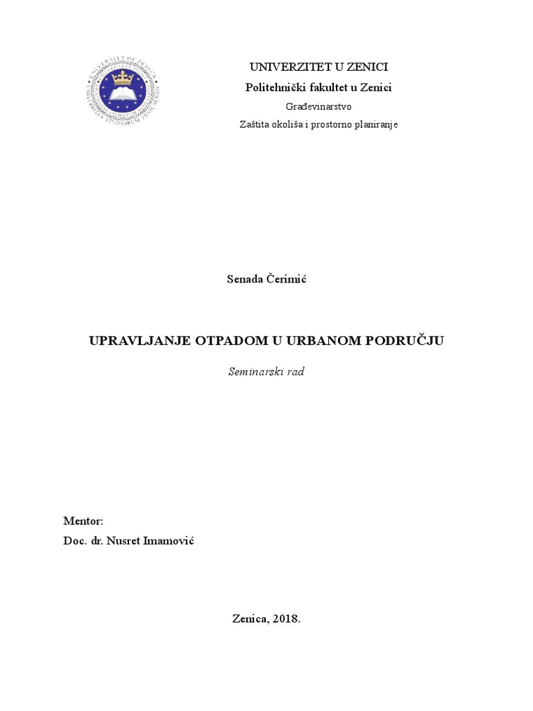 Seminarski Rad | PDF