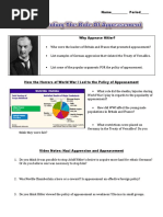 Appeasement Policy Cartoon Analysis S3 | PDF | Neville Chamberlain ...