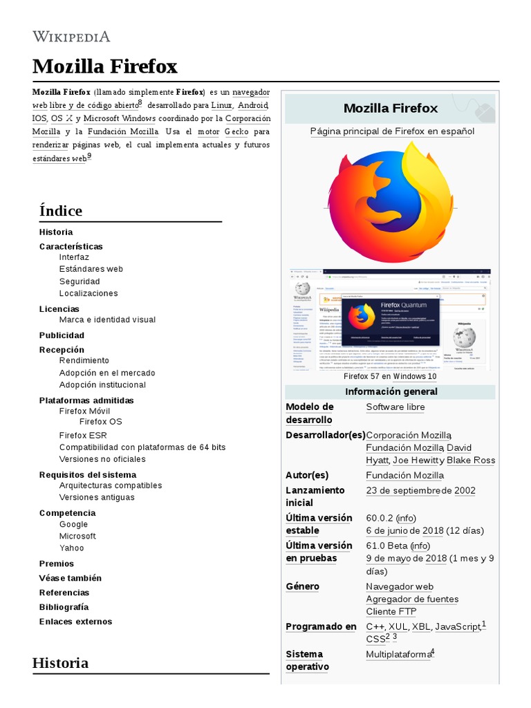 Mozilla Firefox | PDF | Software | Informática