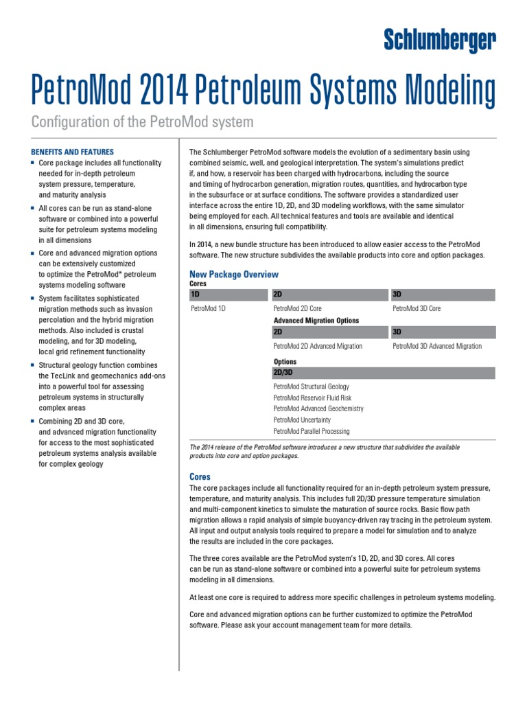 Petromod 2014 Petroleum Systems Modeling | PDF | Petroleum Reservoir ...