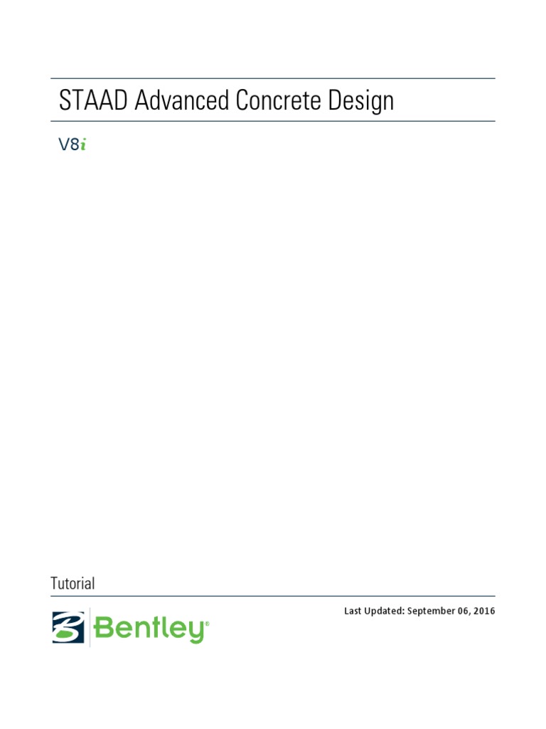 Staad RCDC Tutorial | PDF | Structural Engineering | Civil Engineering