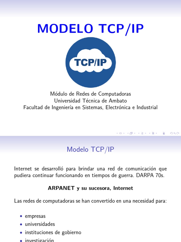 2 - Modelo TCP Ip | PDF | Protocolos de internet | Modelo osi