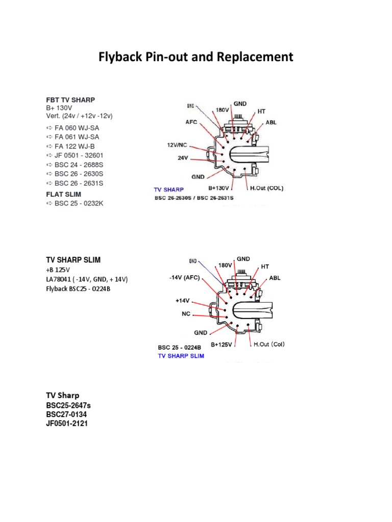 Flyback Pin Pdf