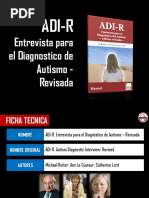 Ficha Técnica ADI-R | PDF | Espectro autista | Comportamiento