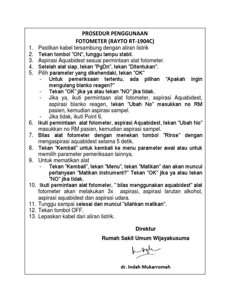 Penggunaan Rayto | PDF