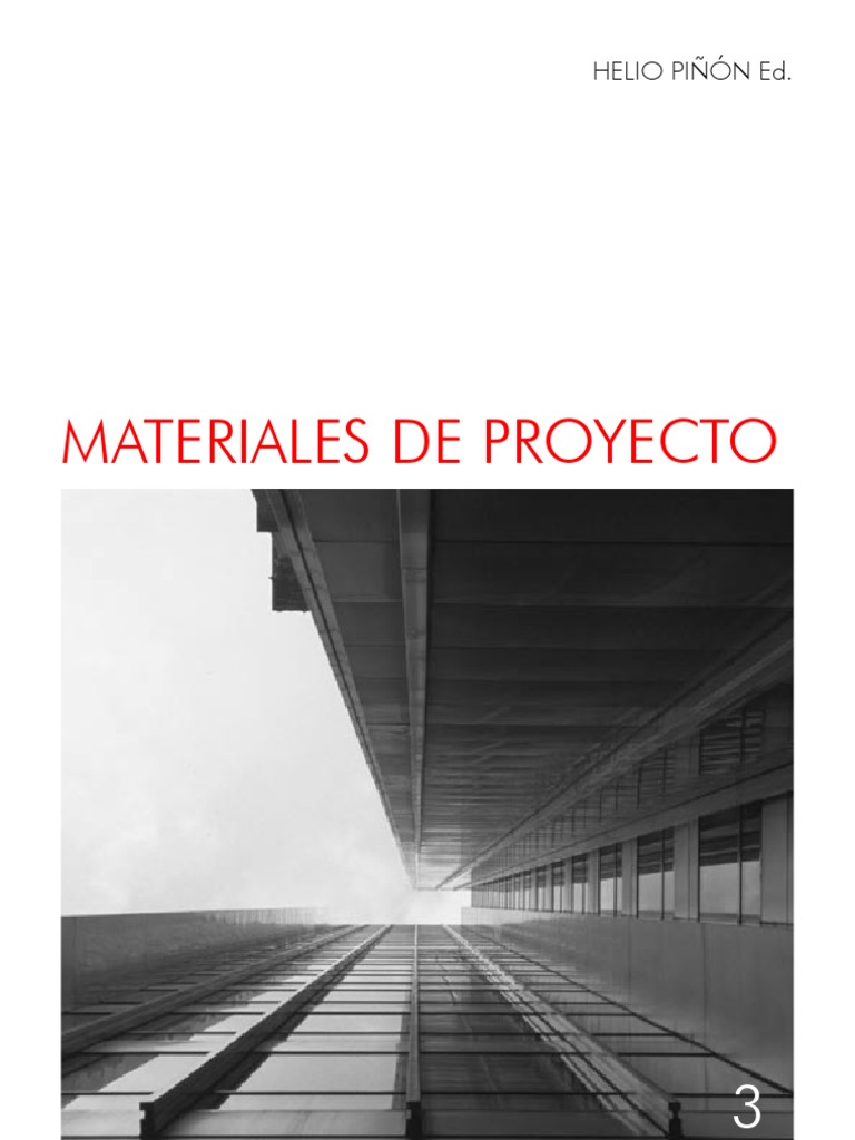 Materiales de Proyecto en Arquitectura Moderna | PDF | Diseño ...