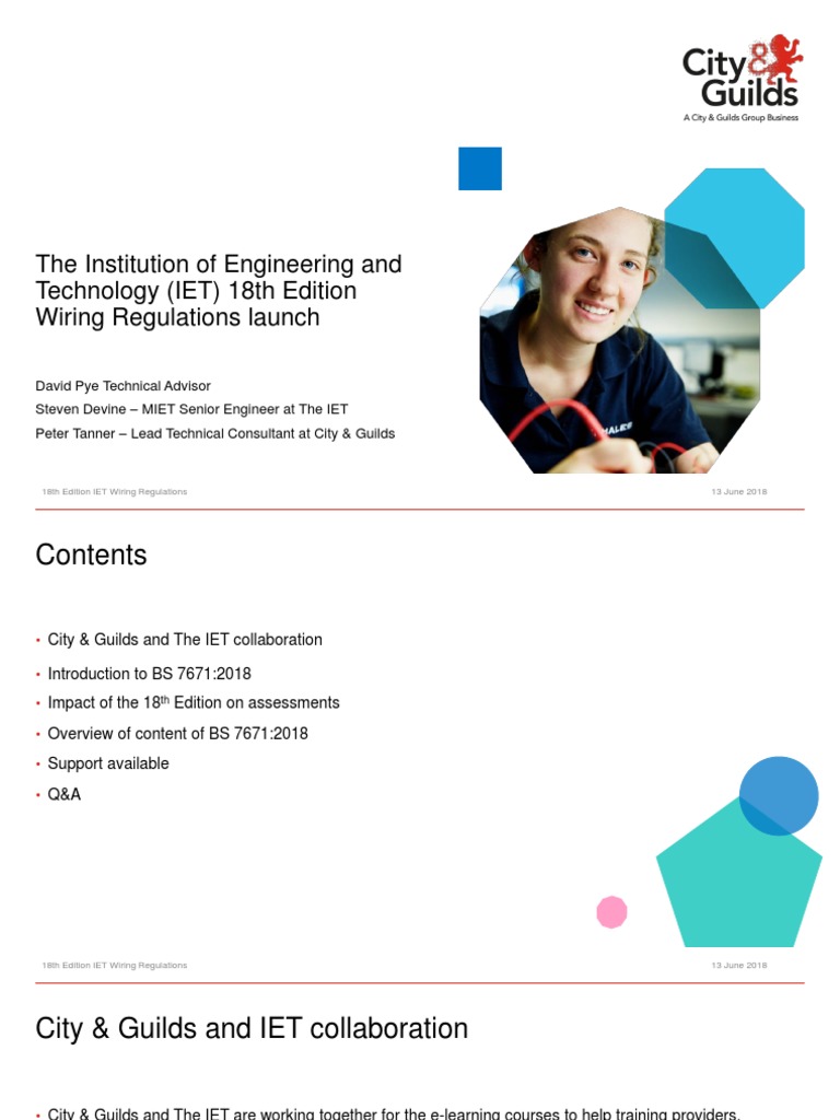 18th Edition Wiring Regulations Overview | PDF | Electrical Wiring ...