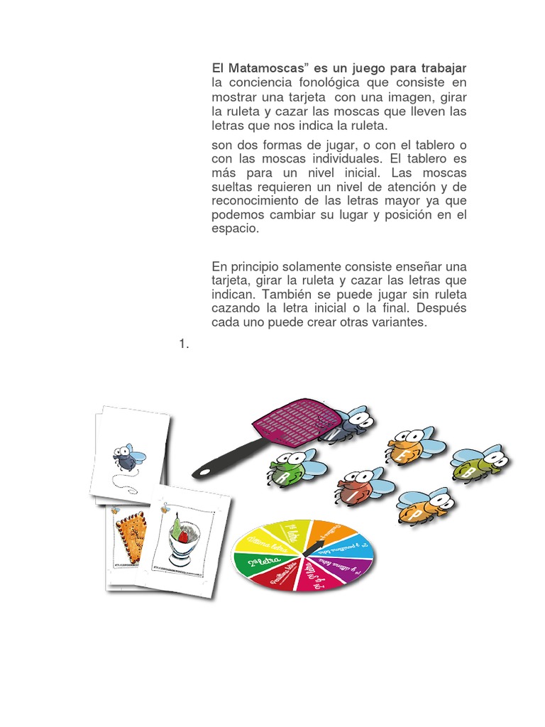 Juego Matamoscas para Niños | PDF | Hogar, jardinería y bricolaje