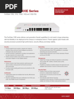 FortiGate 500E Datasheet | PDF | Security | Computer Security