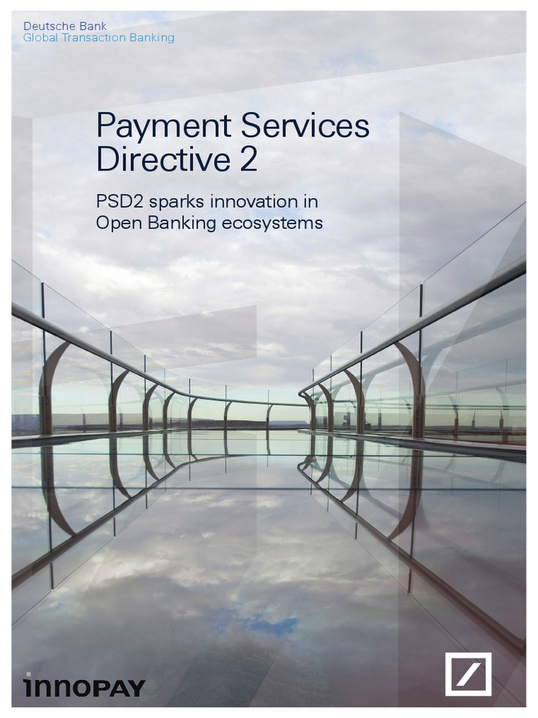 PSD2 Open Banking Ecosystems Innopay DB Article June2017 | PDF | Payments | Banks