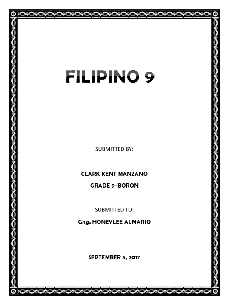 Filipino 9 | PDF