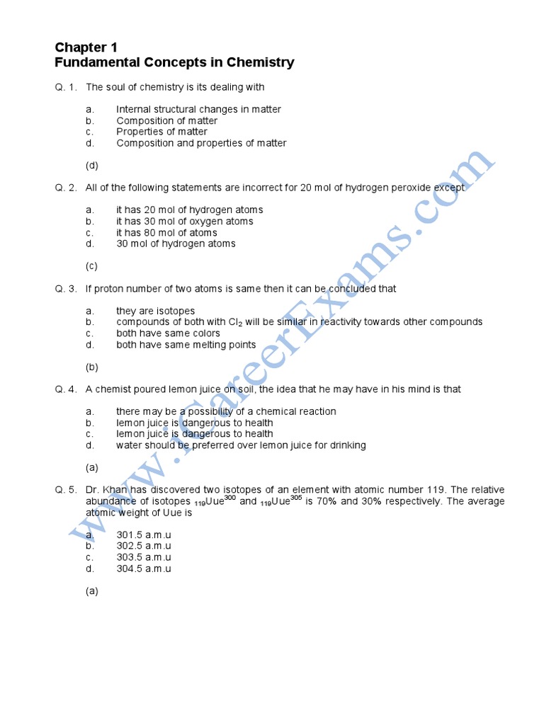 Chemistry First Year | PDF | Chemical Bond | Chemical Polarity
