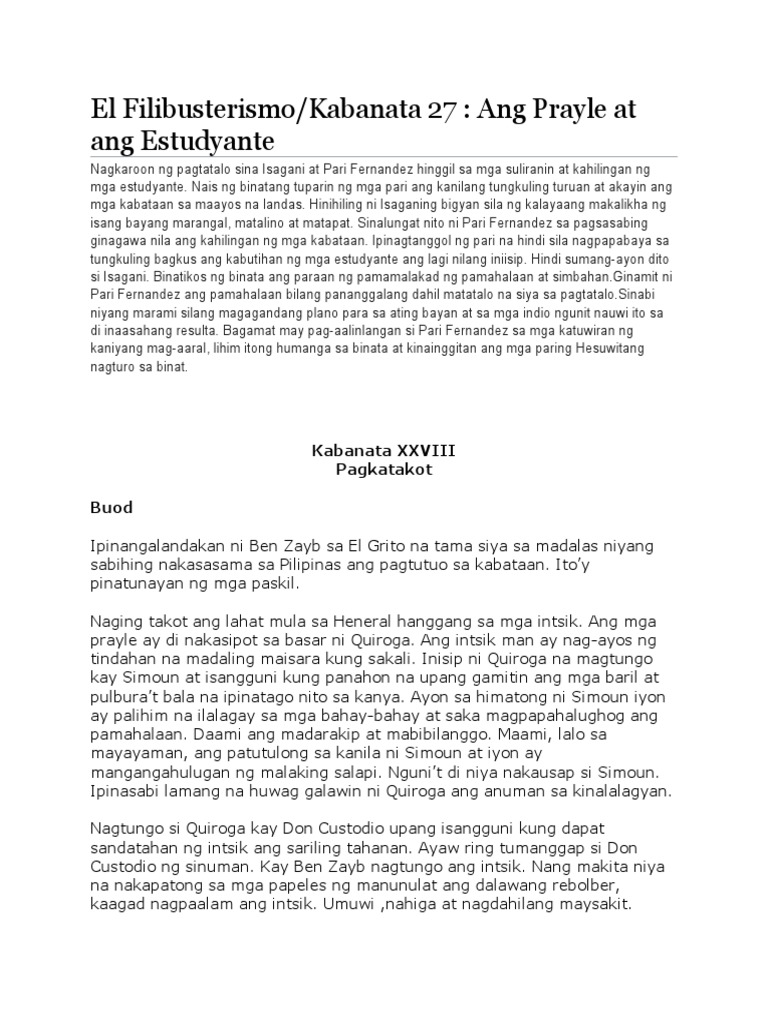 Mga Buod | PDF